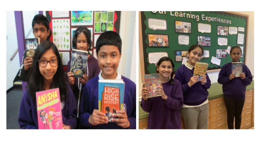 We have our new Reading Ambassadors - Stepney Park Primary School