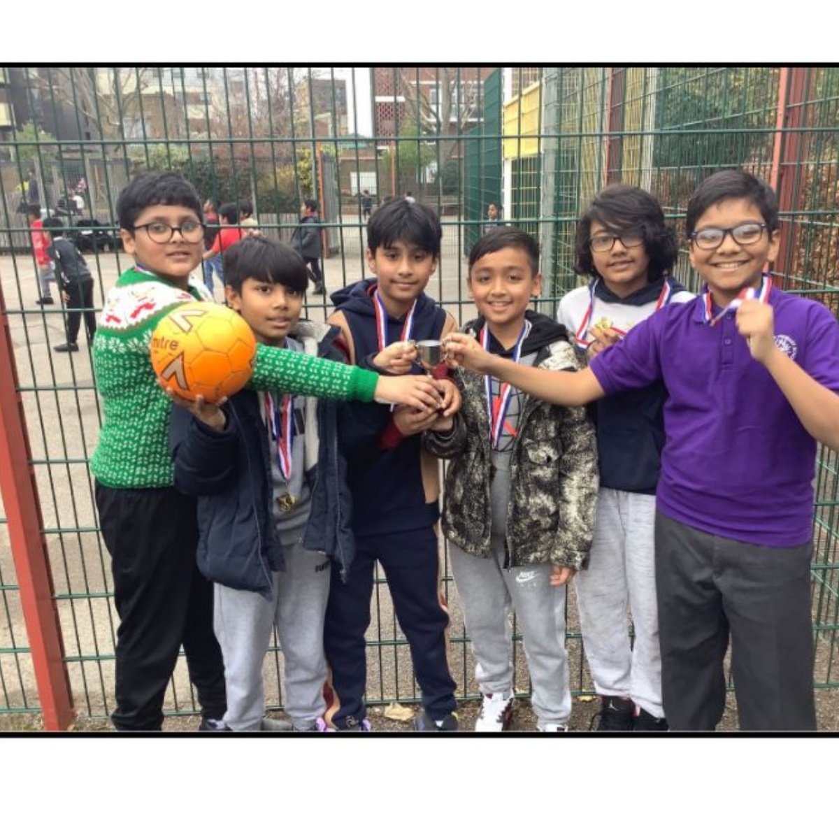 Year 6 Intra-School Boys Football League - Stepney Park Primary School