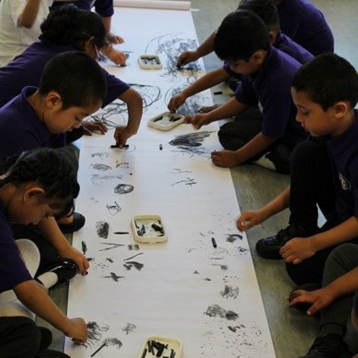 1 Maple's Marvellous Mark Making - Stepney Park Primary School