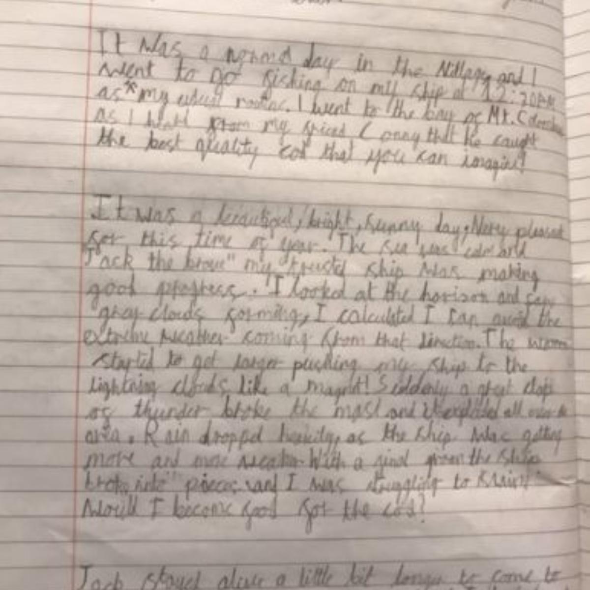 Lots of opportunities for writing in year 5. - Stepney Park Primary School